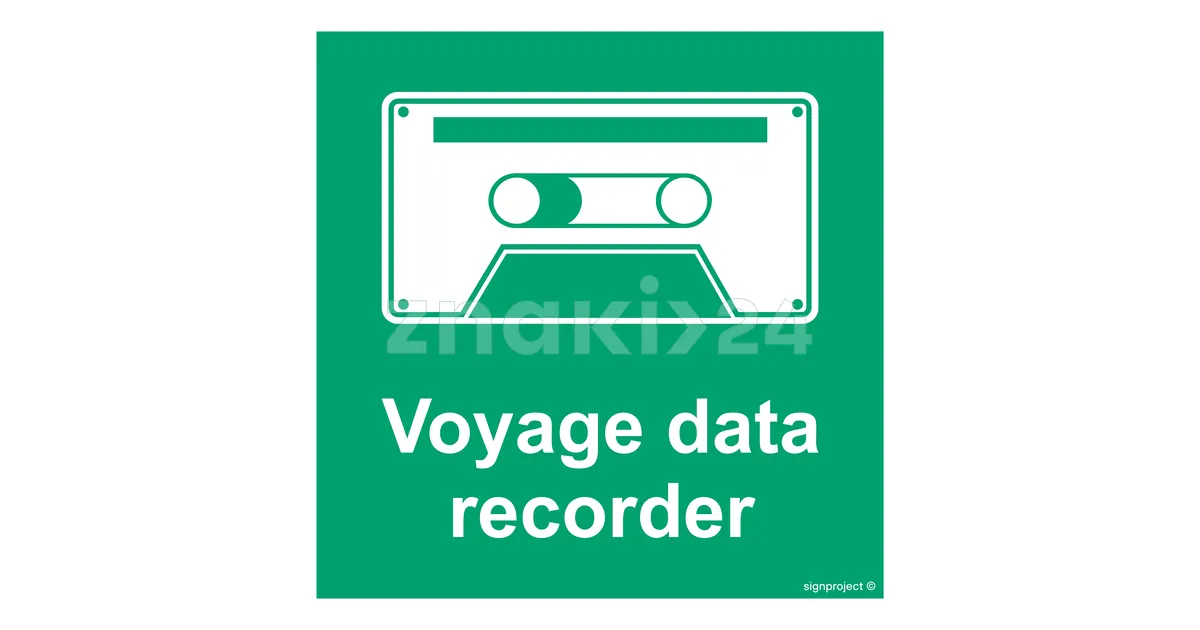 Voyage data recorder - Znak morski - FB082 - Znaki24.pl