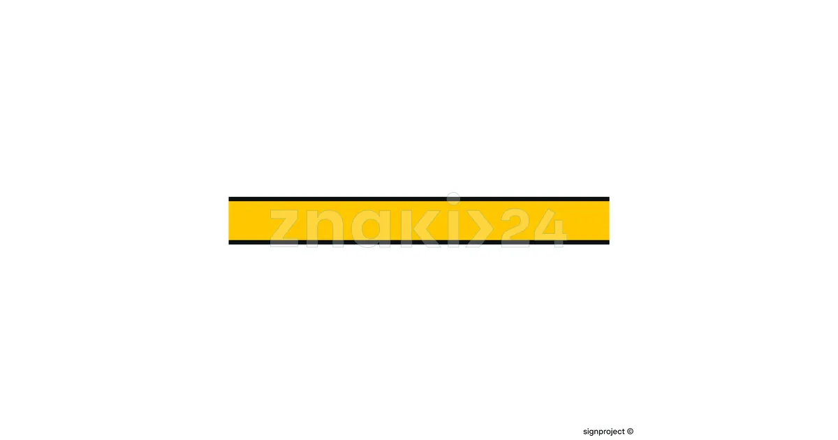 B class division - Znak morski - FE002 - Znaki24.pl