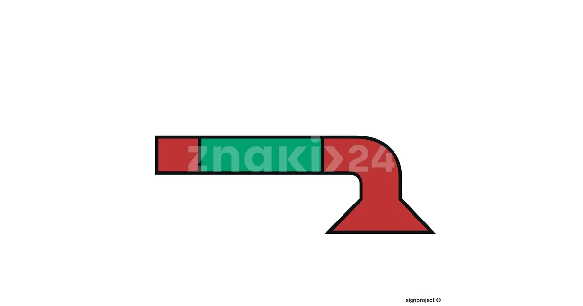 Space protected by Sprinkler system - Znak morski - FE113 - Znaki24.pl